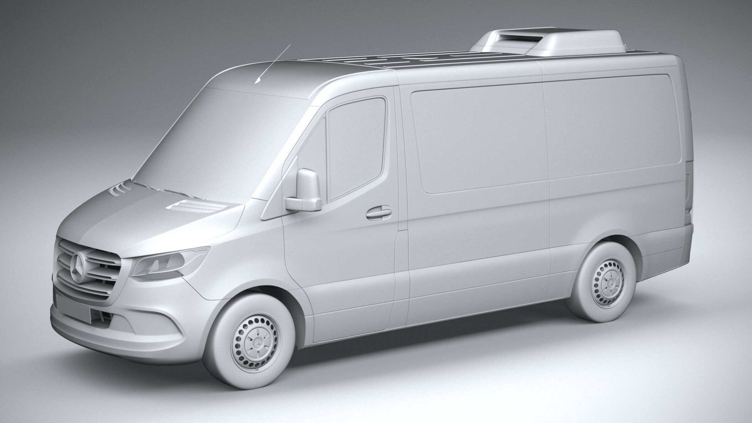 Mercedes Sprinter Passenger L2H1 2019 - 3D Model by SQUIR