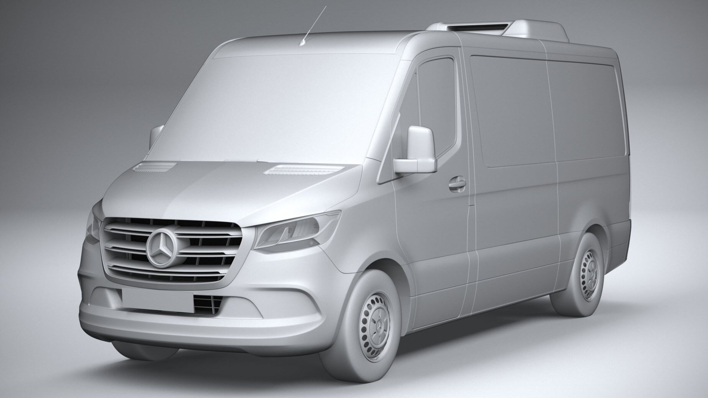 Mercedes Sprinter Passenger L2H1 2019 - 3D Model by SQUIR