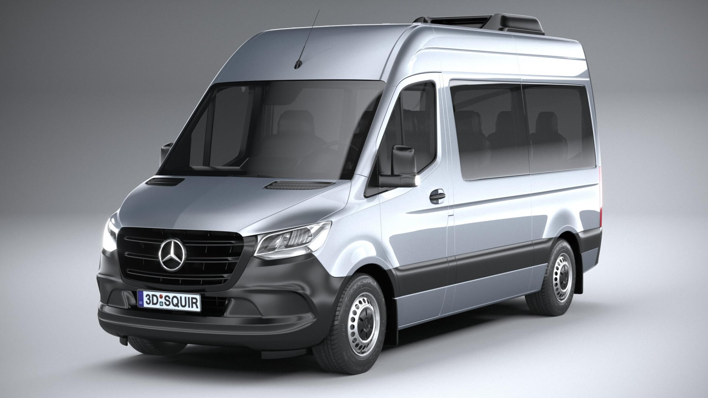 Mercedes Sprinter Passenger L2H2 2019 - 3D Model by SQUIR