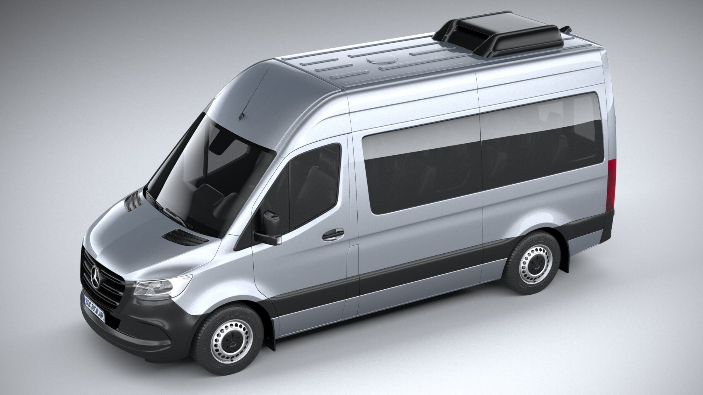 Mercedes Sprinter Passenger L2H2 2019 - 3D Model by SQUIR