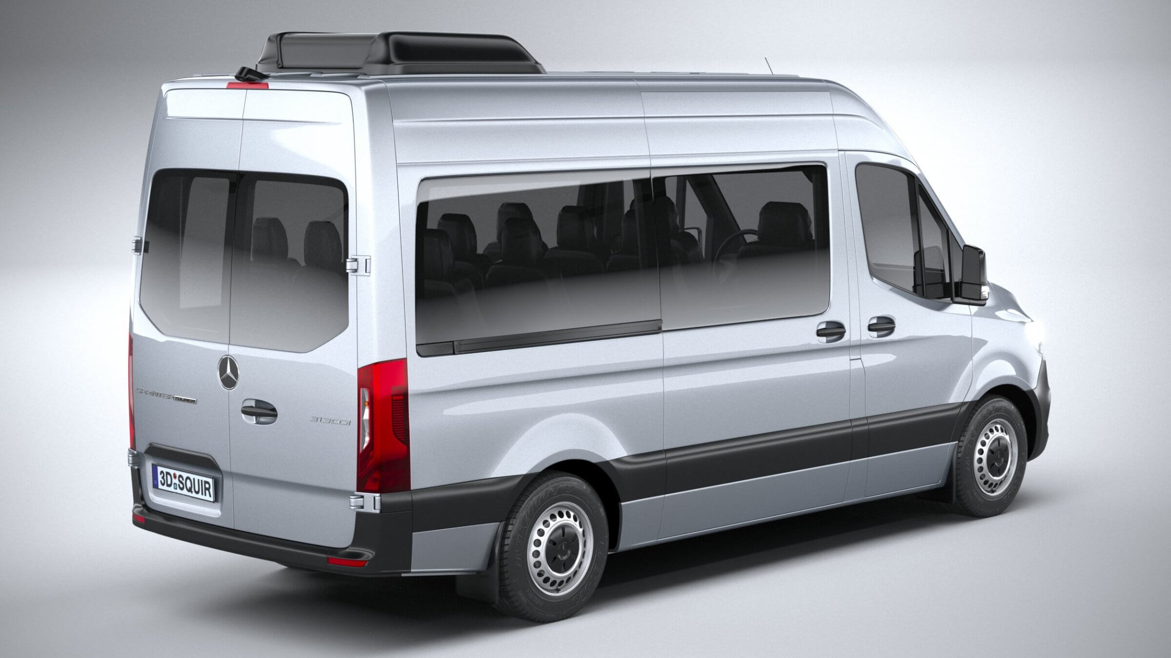 Mercedes Sprinter Passenger L2H2 2019 - 3D Model by SQUIR