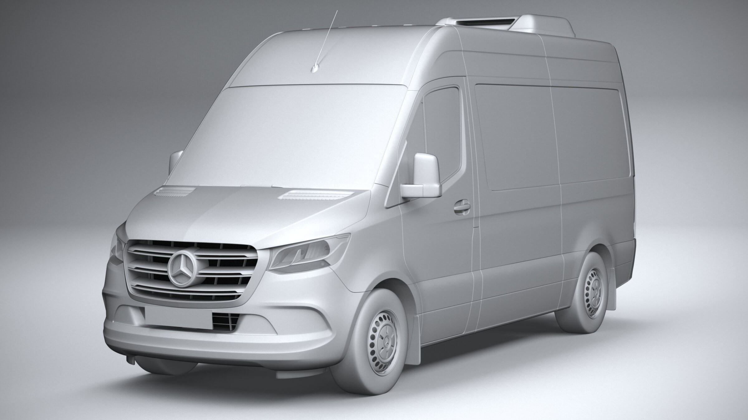 Mercedes Sprinter Passenger L2H2 2019 - 3D Model by SQUIR
