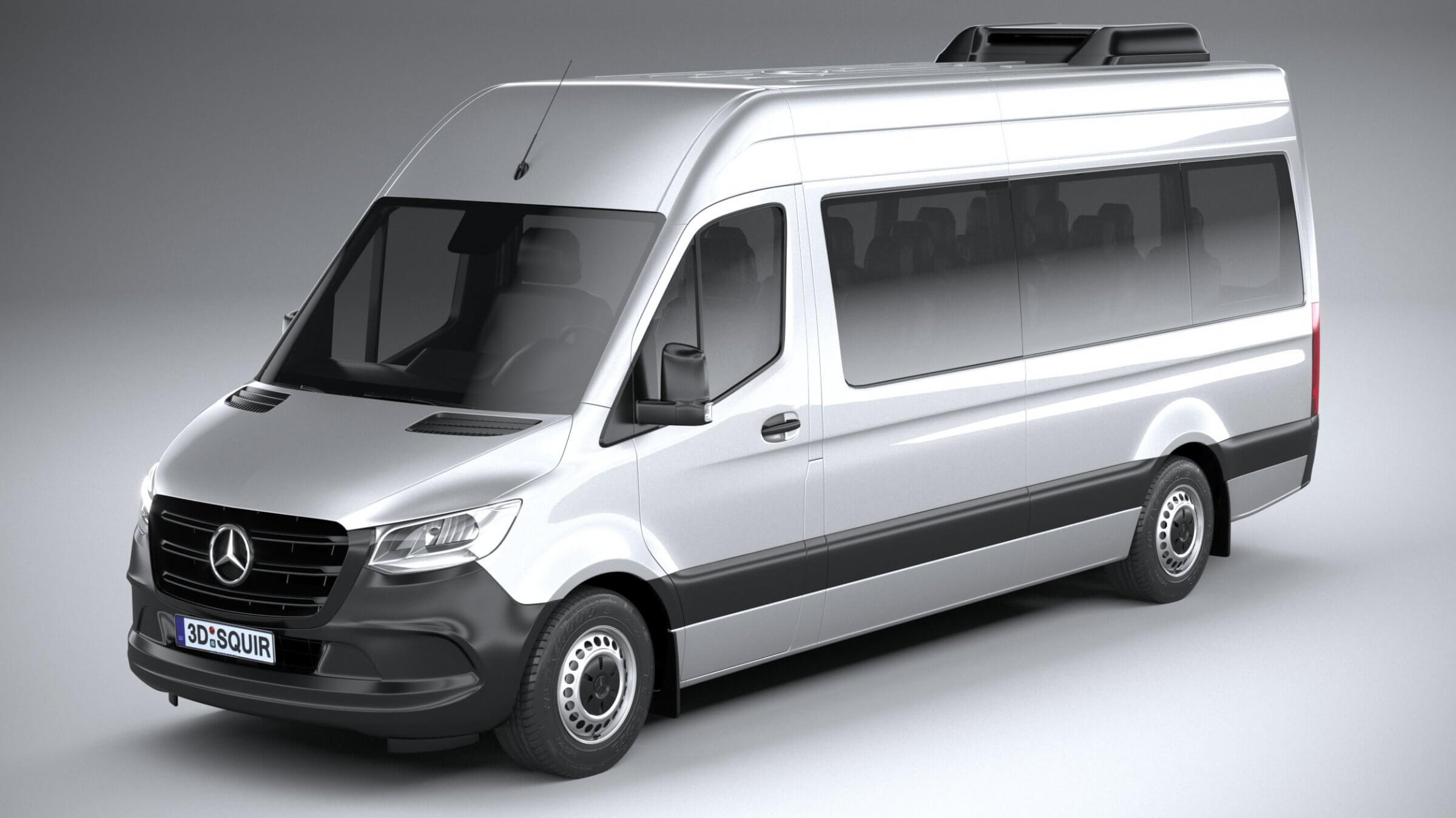 Mercedes Sprinter Passenger L3H2 2019 - 3D Model by SQUIR