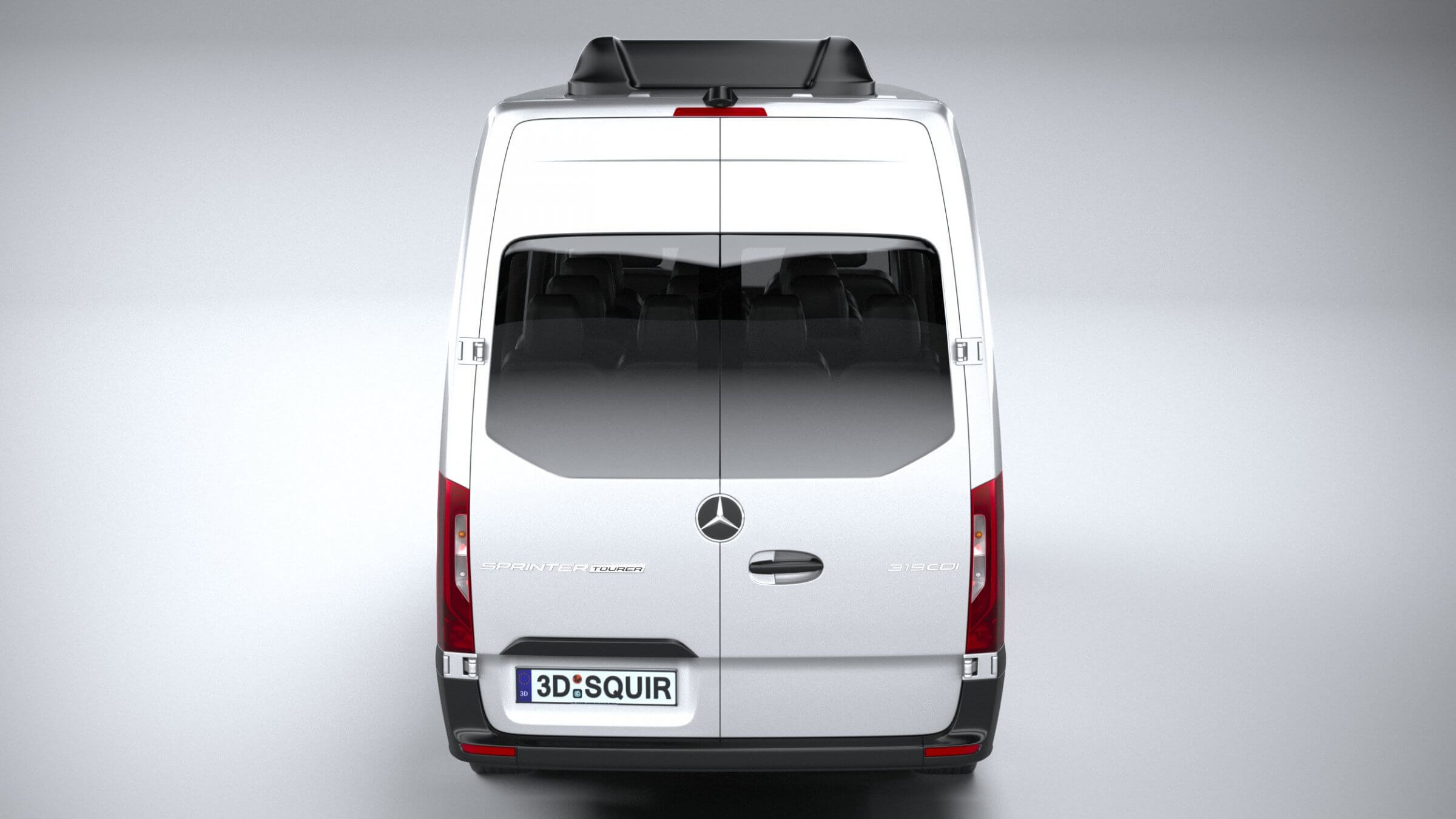 Mercedes Sprinter Passenger L3H2 2019 - 3D Model by SQUIR