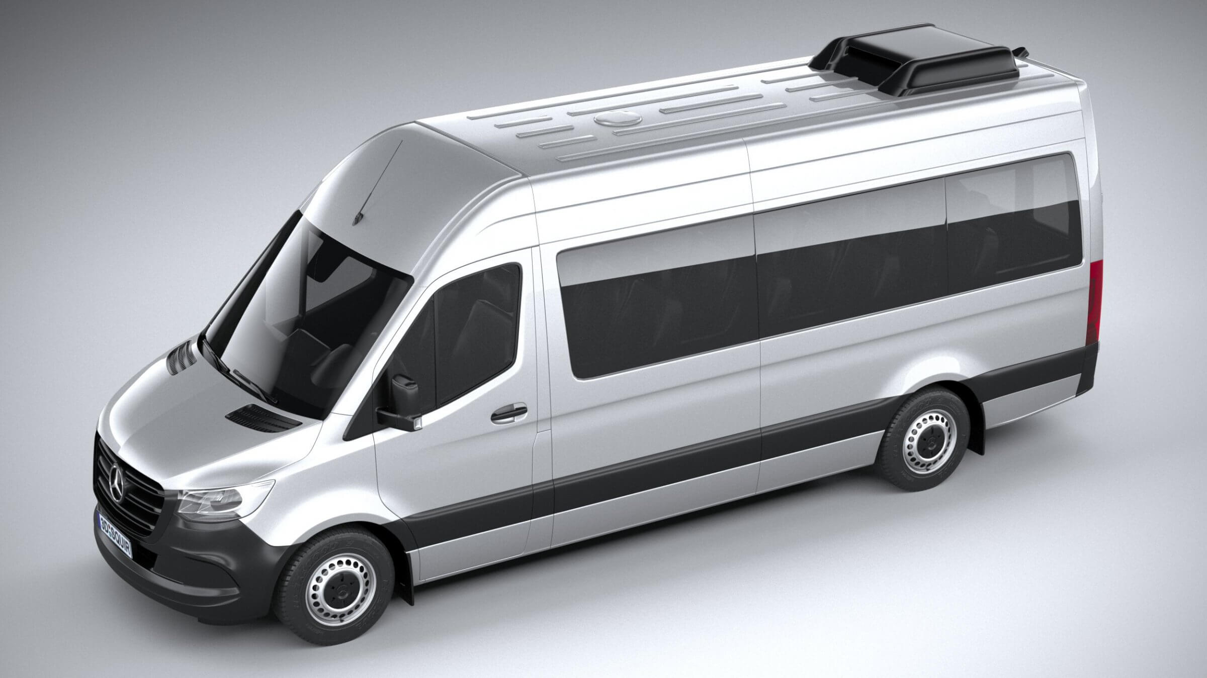 Mercedes Sprinter Passenger L3H2 2019 - 3D Model by SQUIR