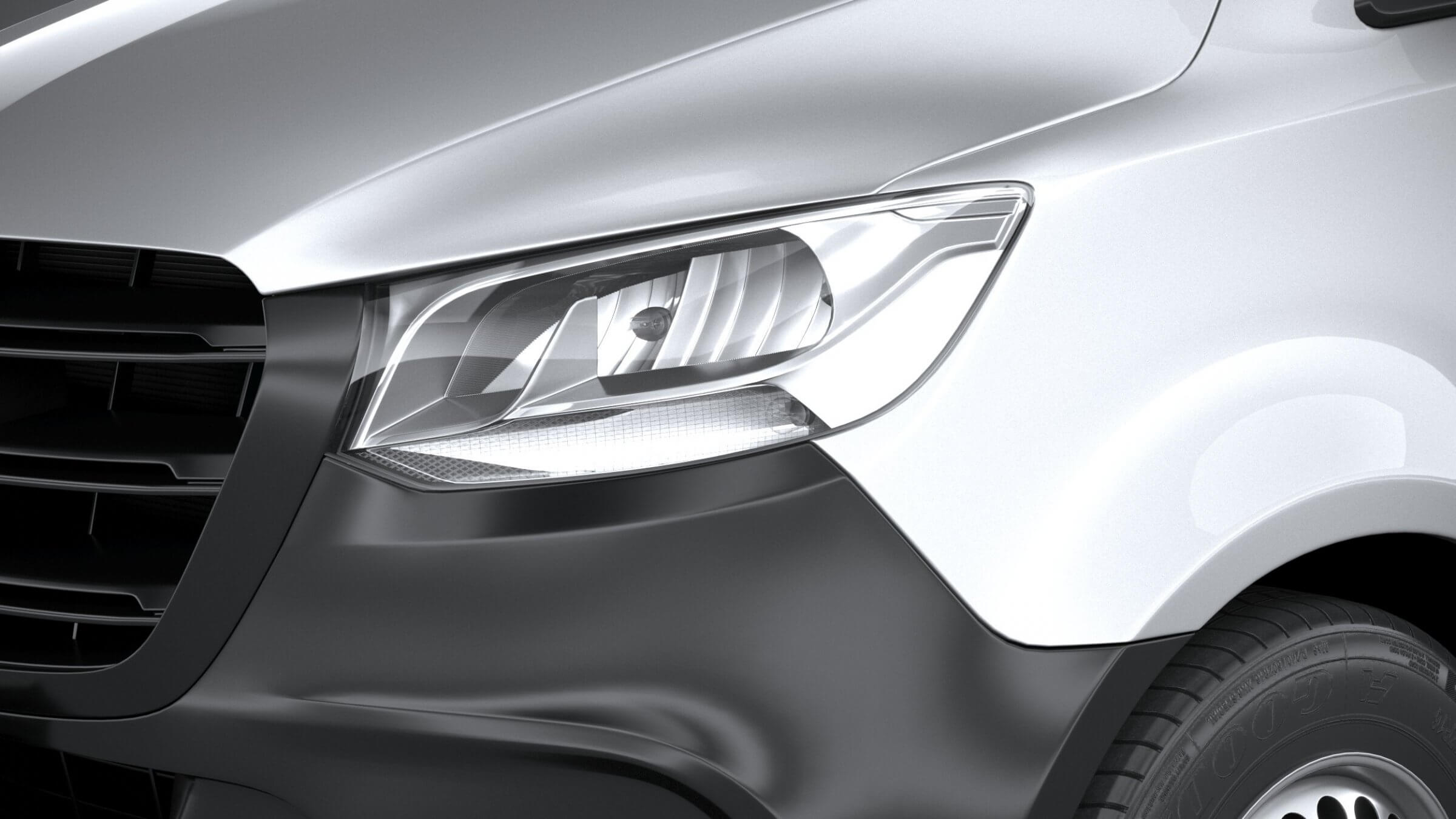 Mercedes Sprinter Passenger L3H2 2019 - 3D Model by SQUIR