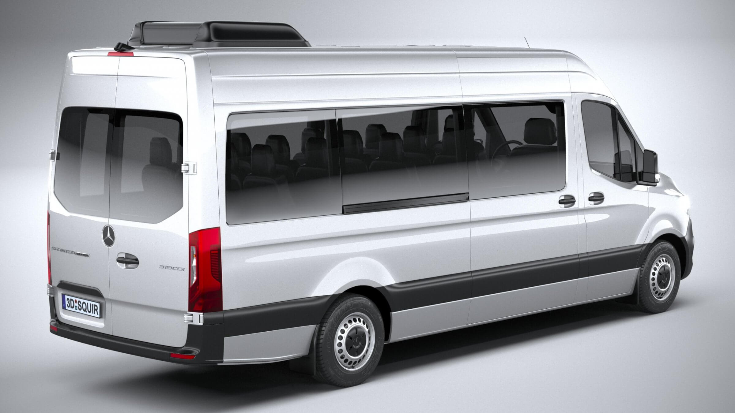 Mercedes Sprinter Passenger L3H2 2019 - 3D Model by SQUIR