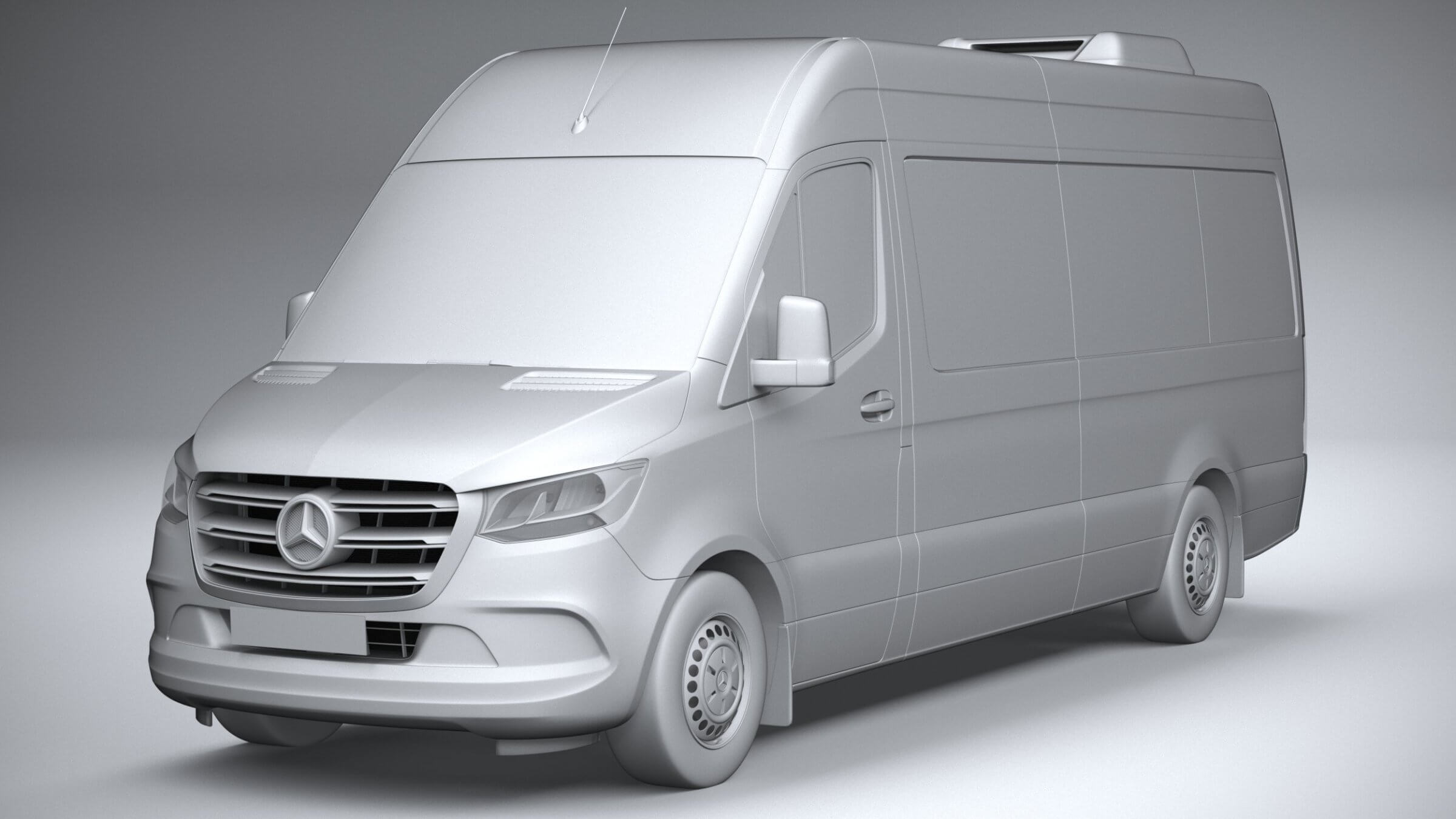 Mercedes Sprinter Passenger L3H2 2019 - 3D Model by SQUIR
