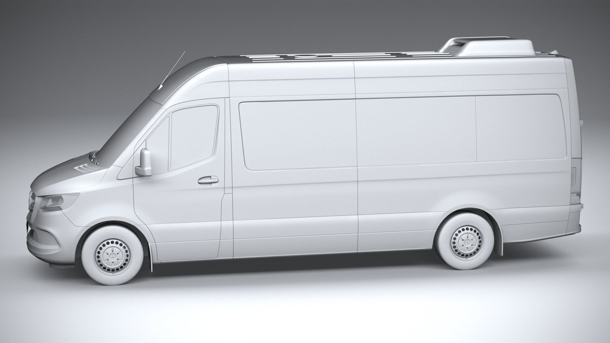 Mercedes Sprinter Passenger L3H2 2019 - 3D Model by SQUIR