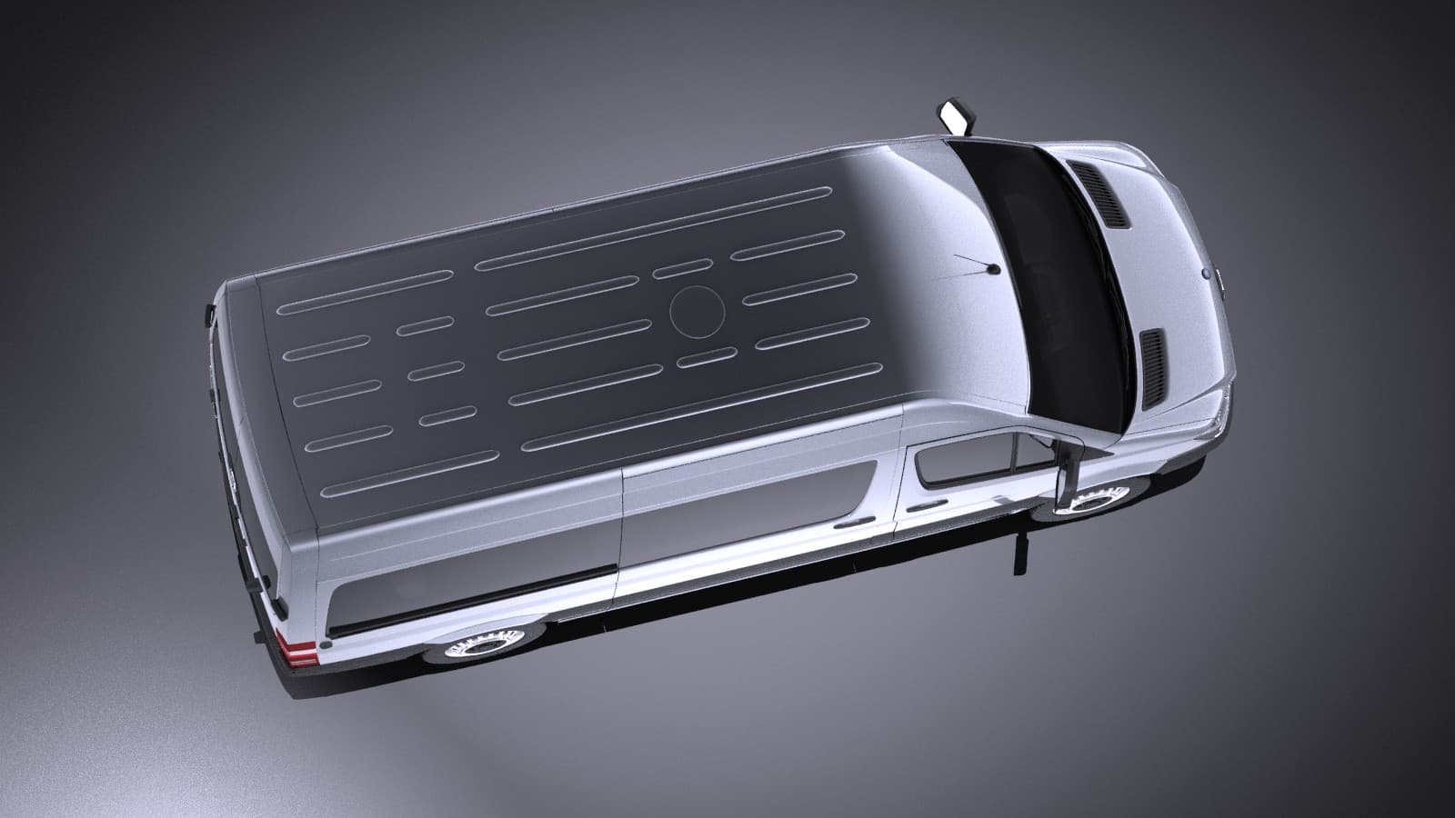 Mercedes Sprinter Passenger Van 2017 (V-Ray) 3D Model by SQUIR