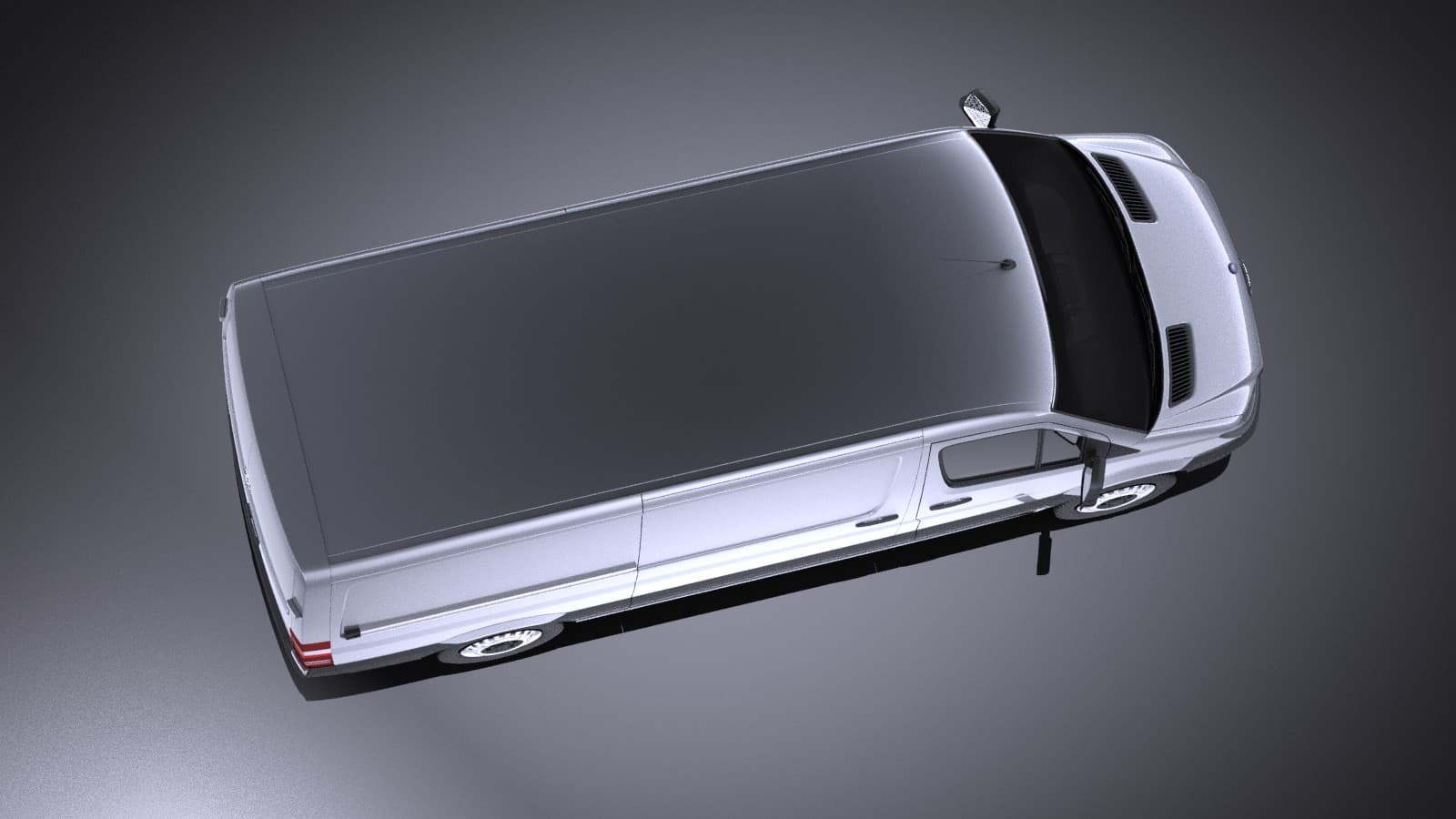 Mercedes Sprinter Short Low 2017 (V-Ray) 3D Model by SQUIR