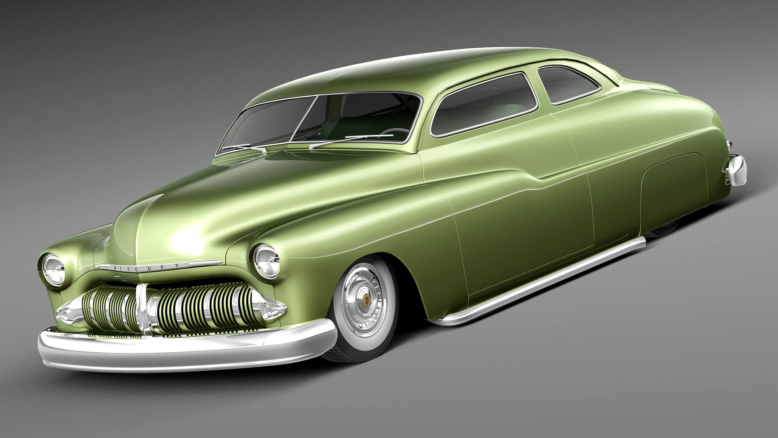 1950 Mercury Lead Sled Wallpaper