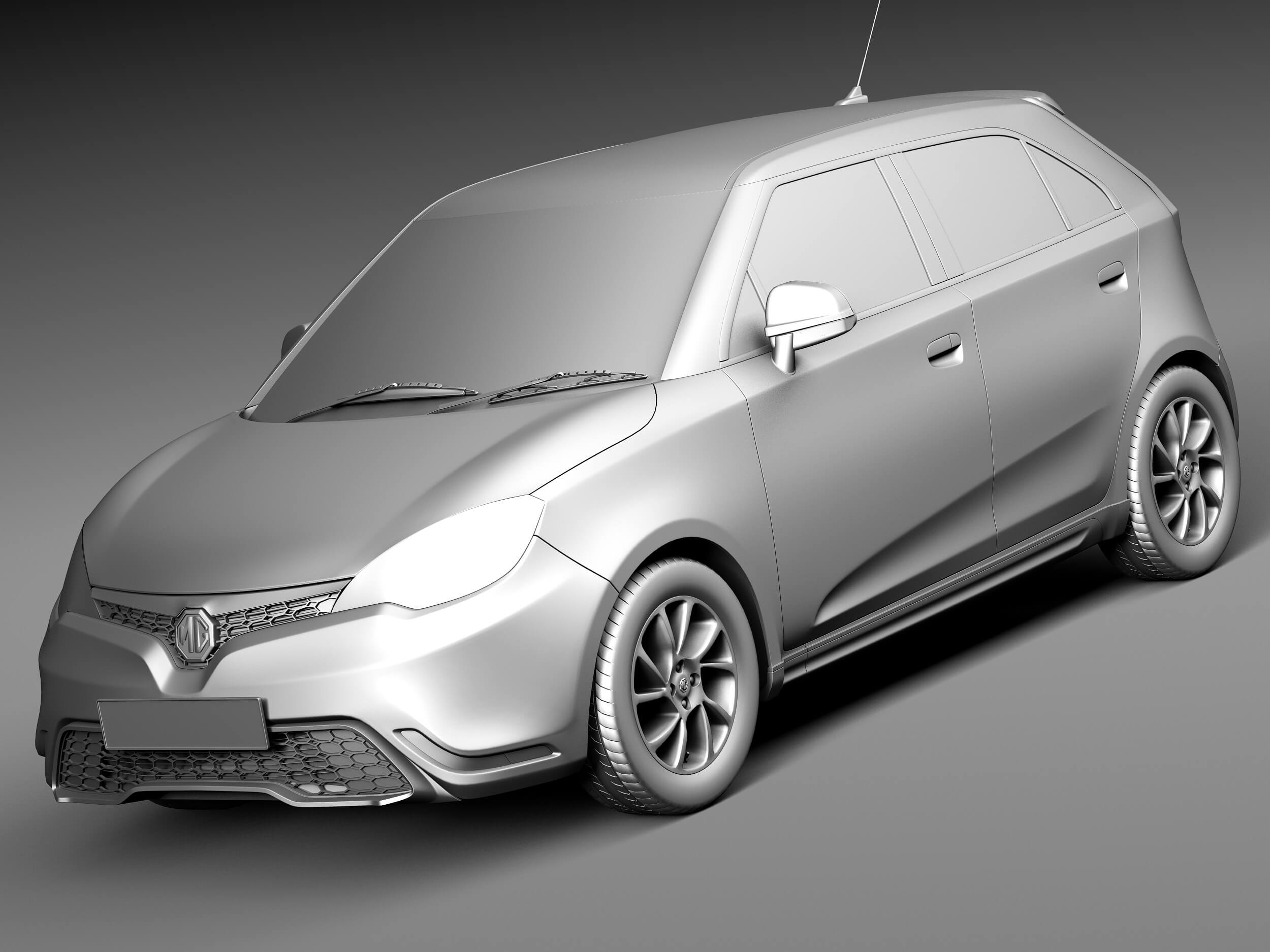 MG 3 2014 - 3D Model by SQUIR