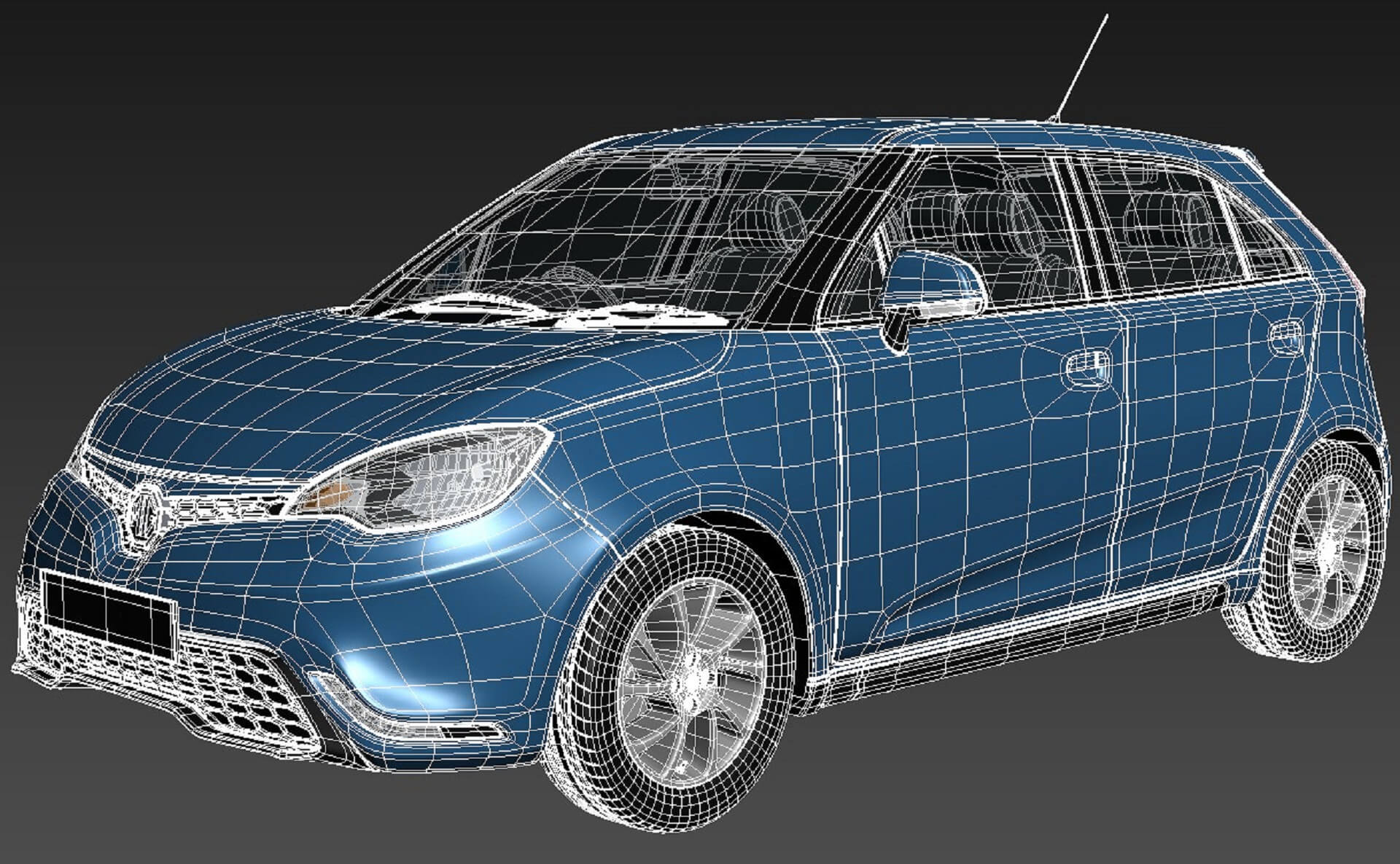 MG 3 2014 - 3D Model by SQUIR