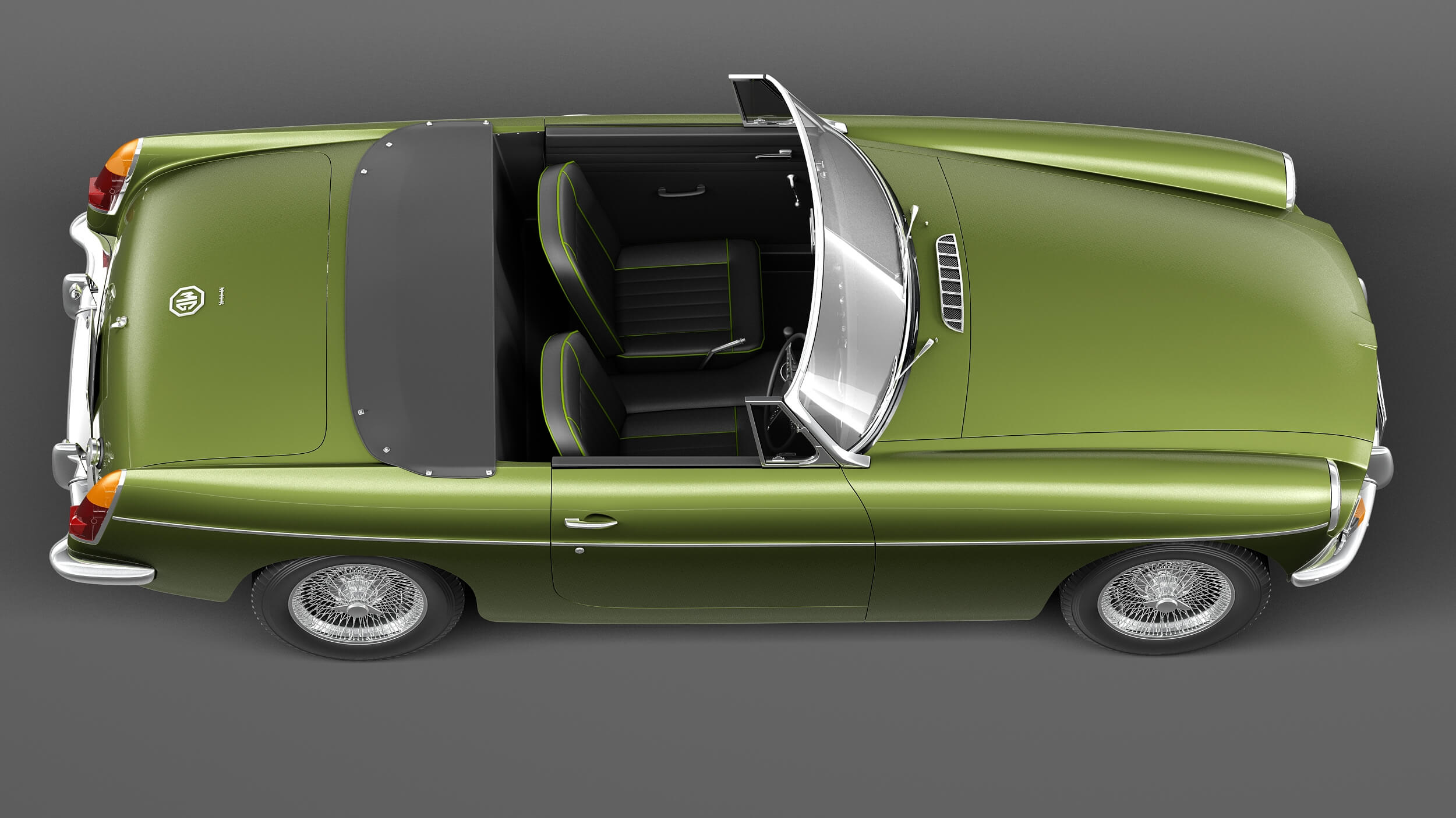 MG Mgb 1962-1980 3D Model by SQUIR