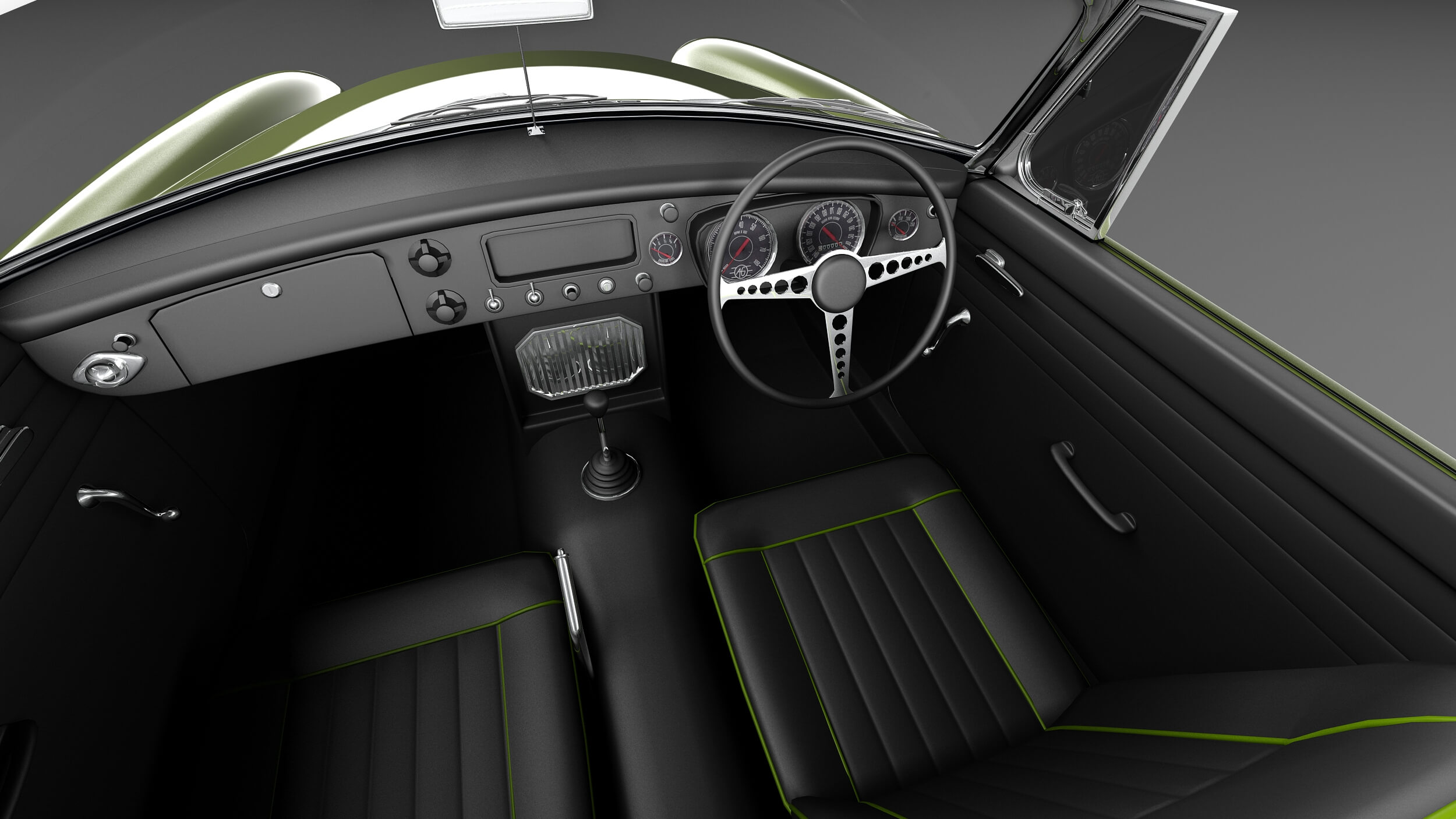 MG Mgb 1962-1980 3D Model by SQUIR