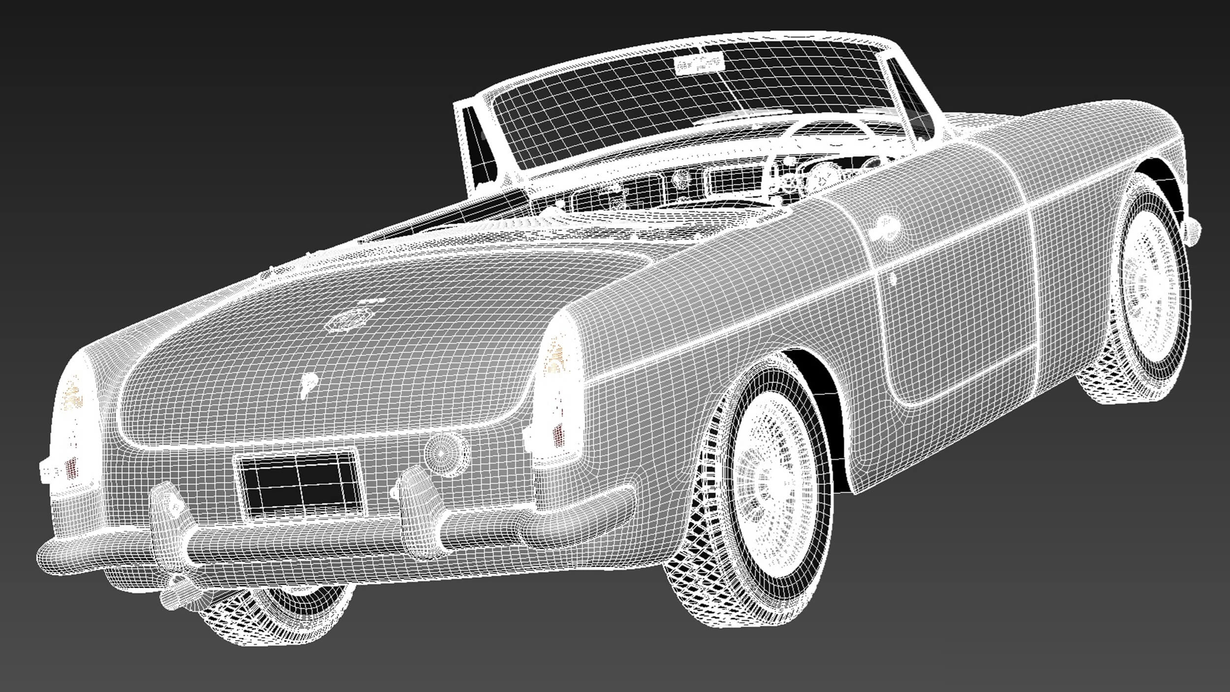 MG Mgb 1962-1980 3D Model by SQUIR