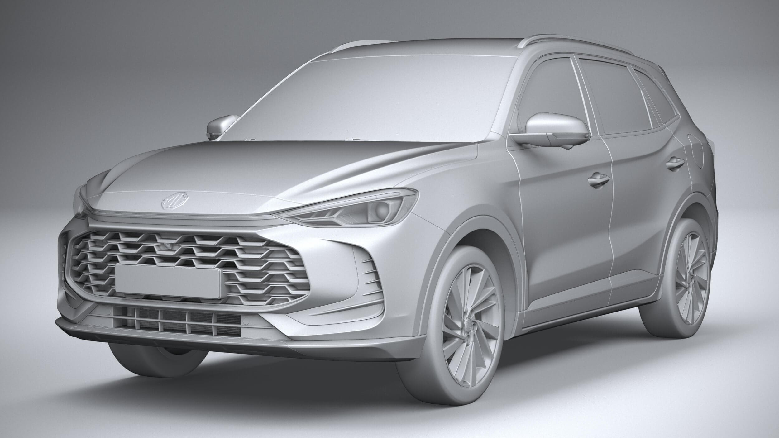MG Zs 2025 3d model by SQUIR