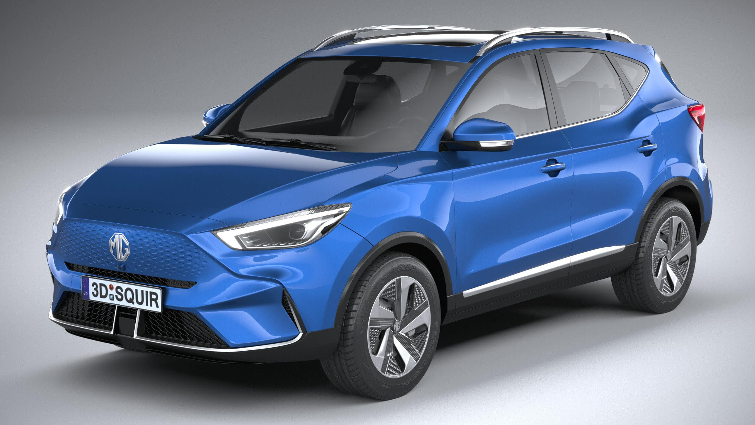 MG ZS EV 2022 - 3D Model by SQUIR