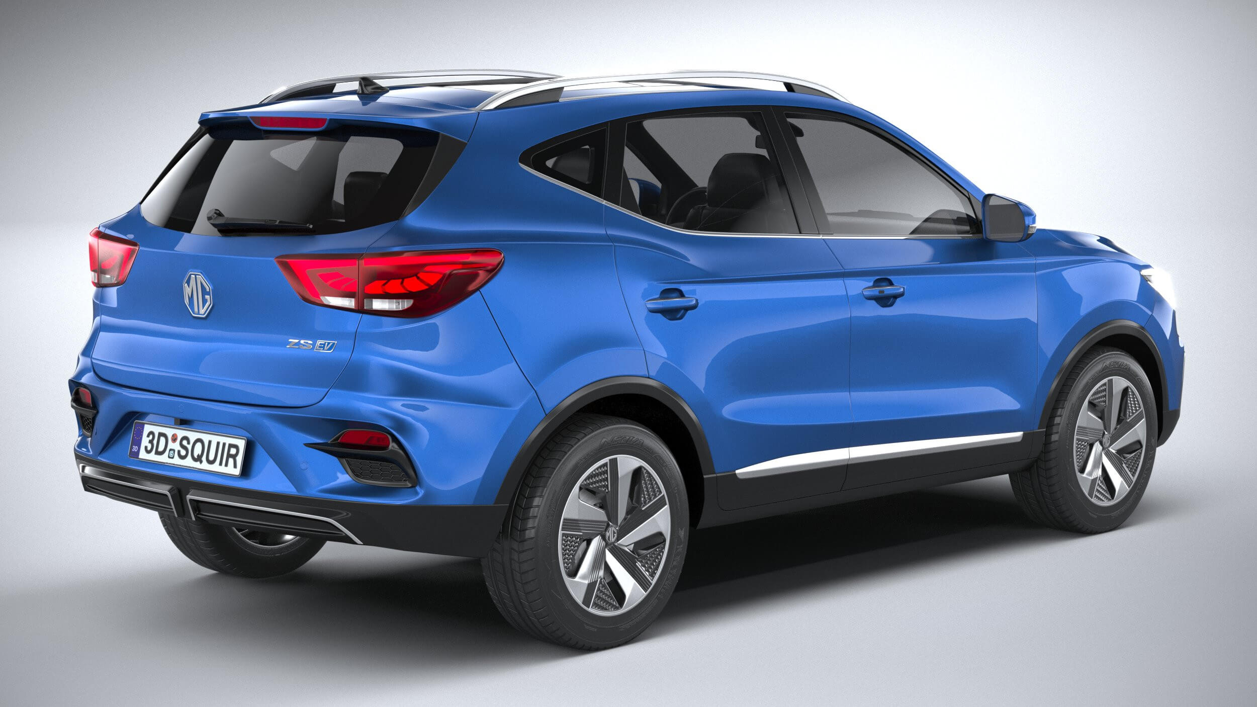 MG ZS EV 2022 - 3D Model by SQUIR