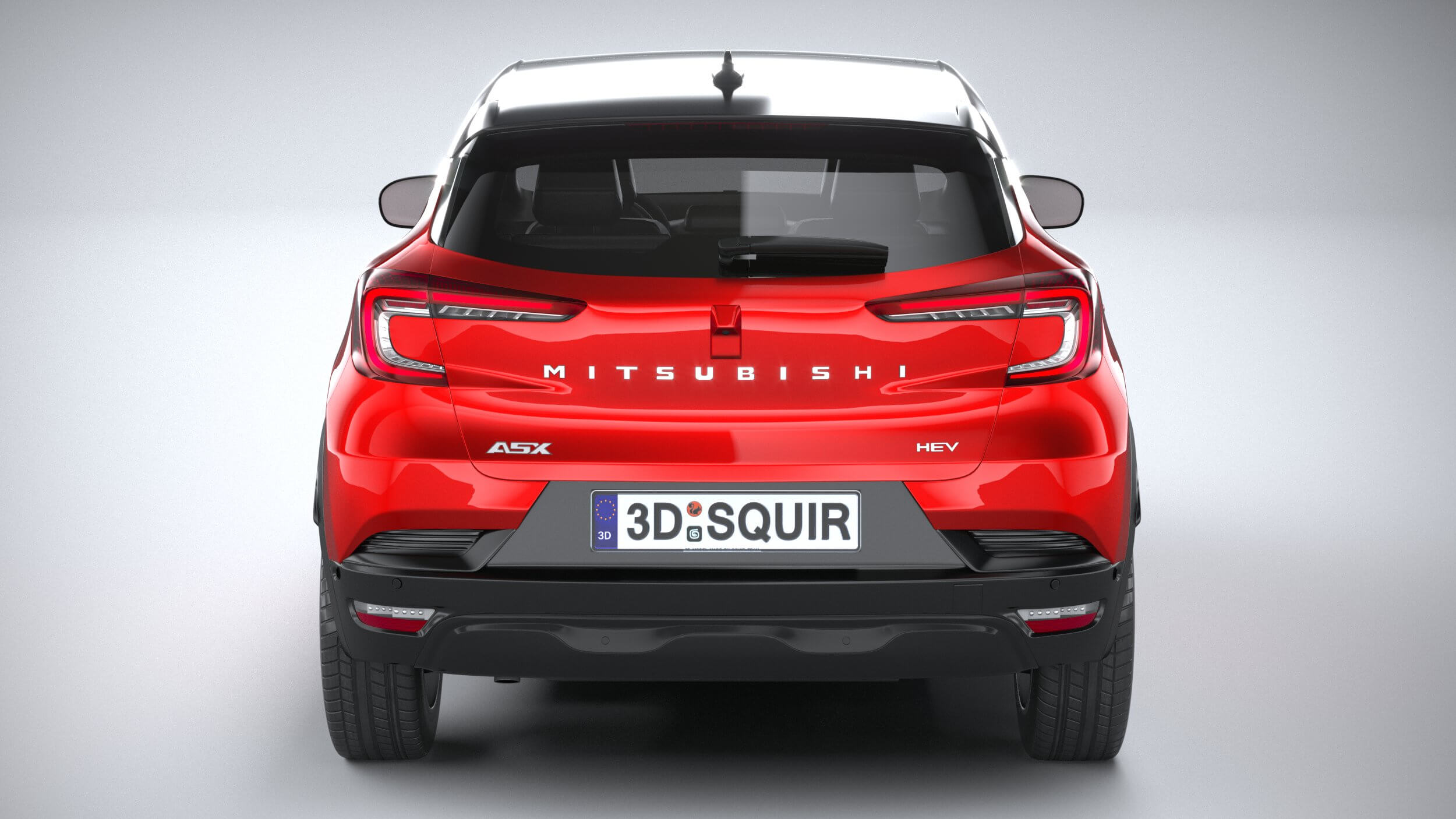 Mitsubishi ASX 2024 - 3D Model by SQUIR