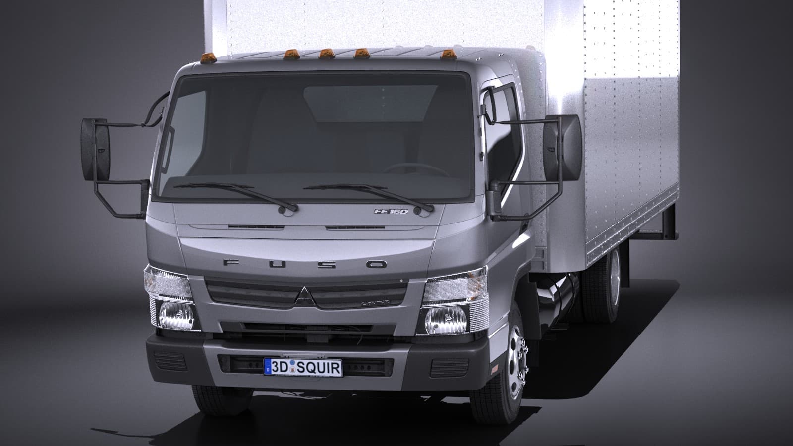 Mitsubishi FUSO BOX 2016 - 3D Model by SQUIR
