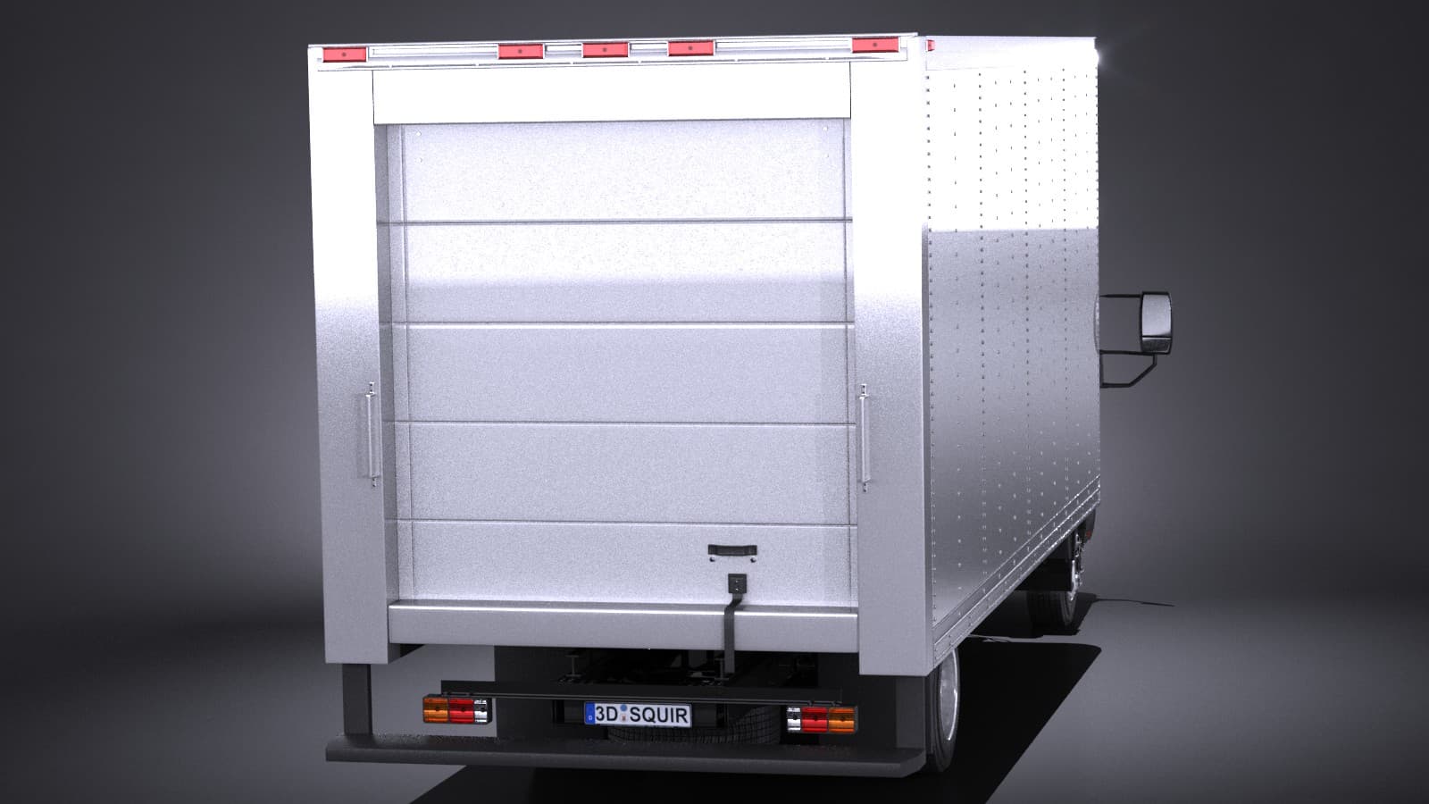 Mitsubishi FUSO BOX 2016 - 3D Model by SQUIR