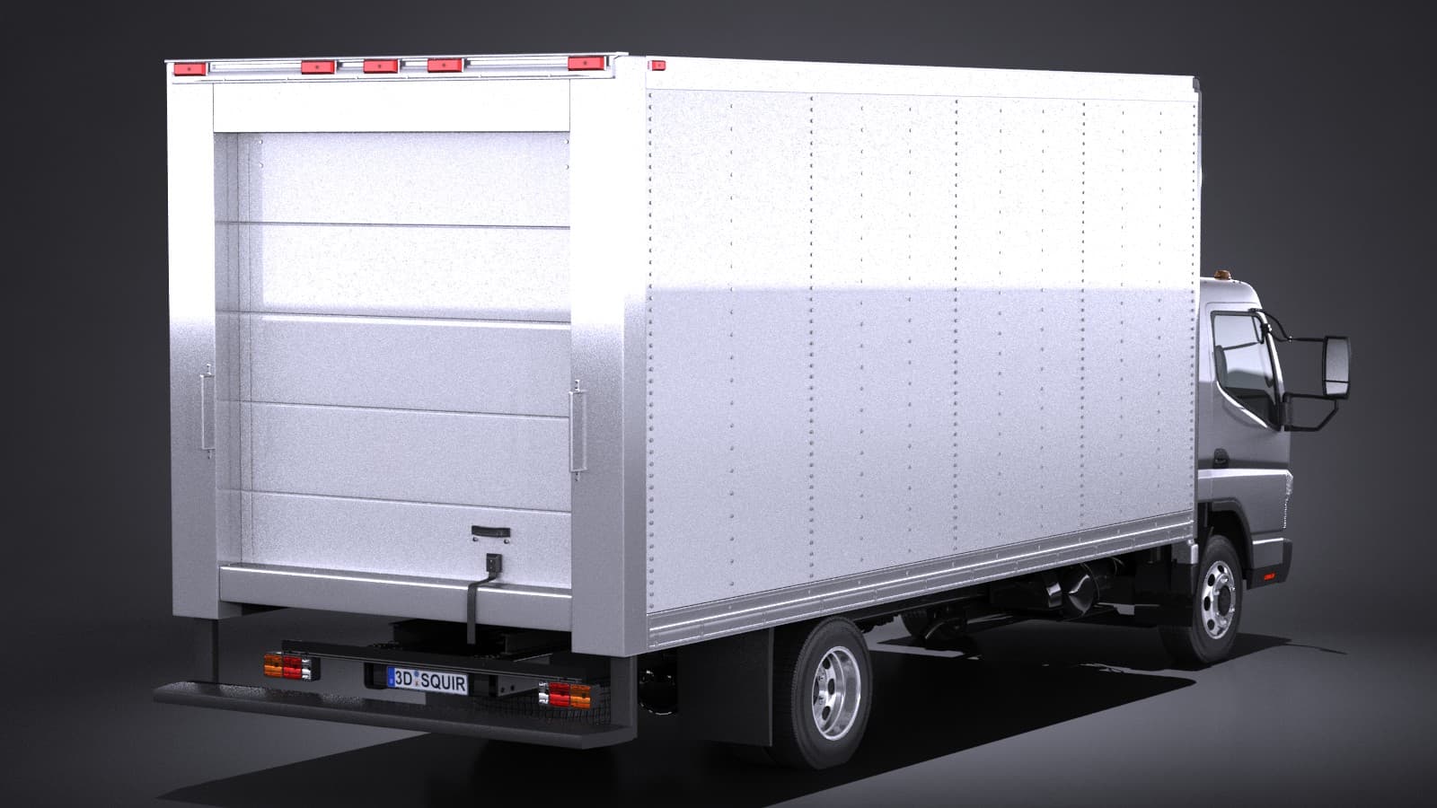 Mitsubishi FUSO BOX 2016 - 3D Model by SQUIR
