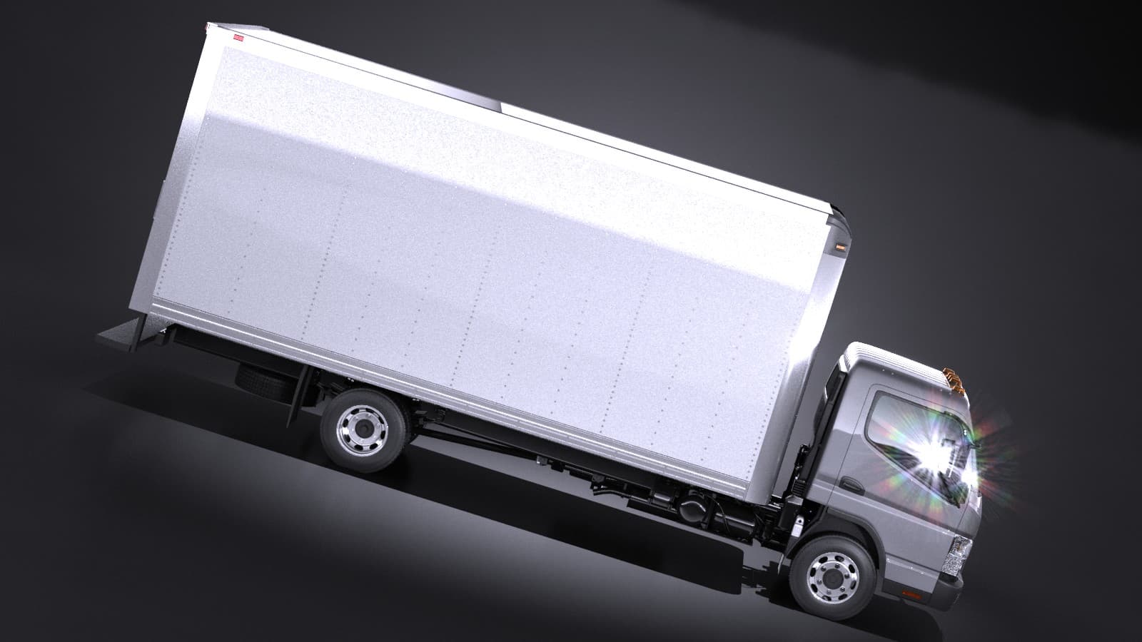 Mitsubishi FUSO BOX 2016 - 3D Model by SQUIR