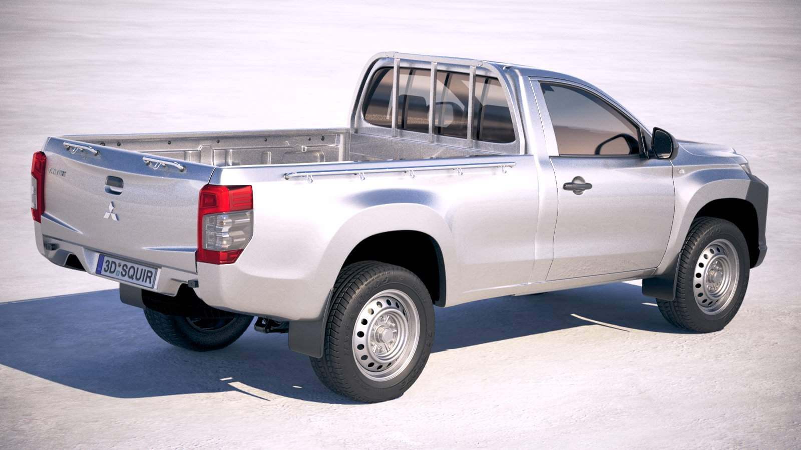 Mitsubishi L200 Regular Cab 2019 - 3D Model by SQUIR