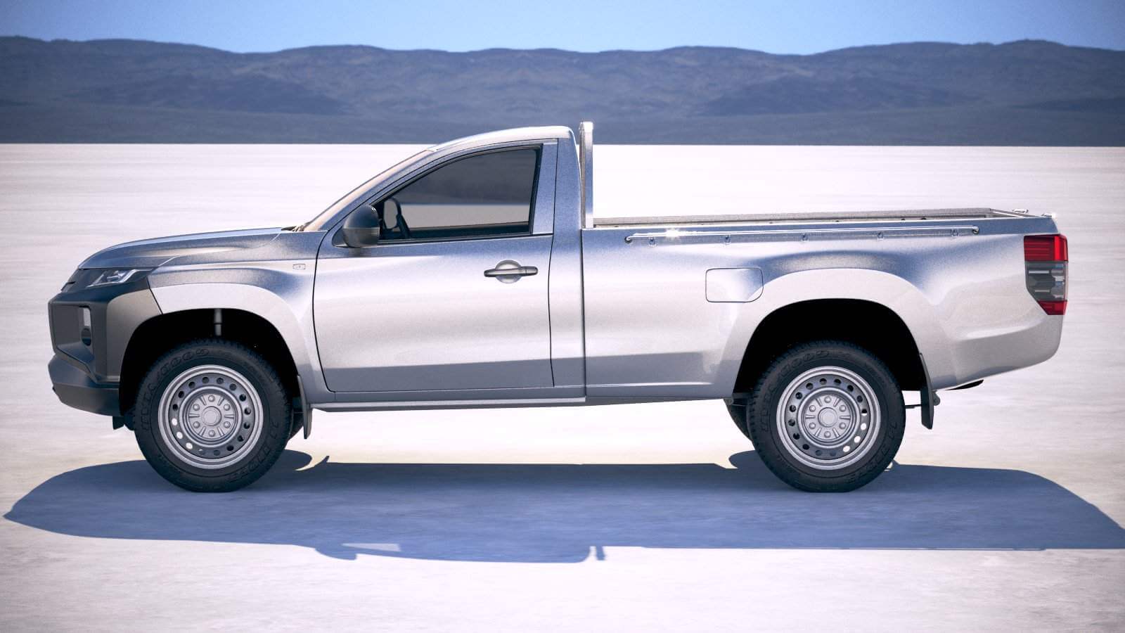 Mitsubishi L200 Regular Cab 2019 - 3D Model by SQUIR