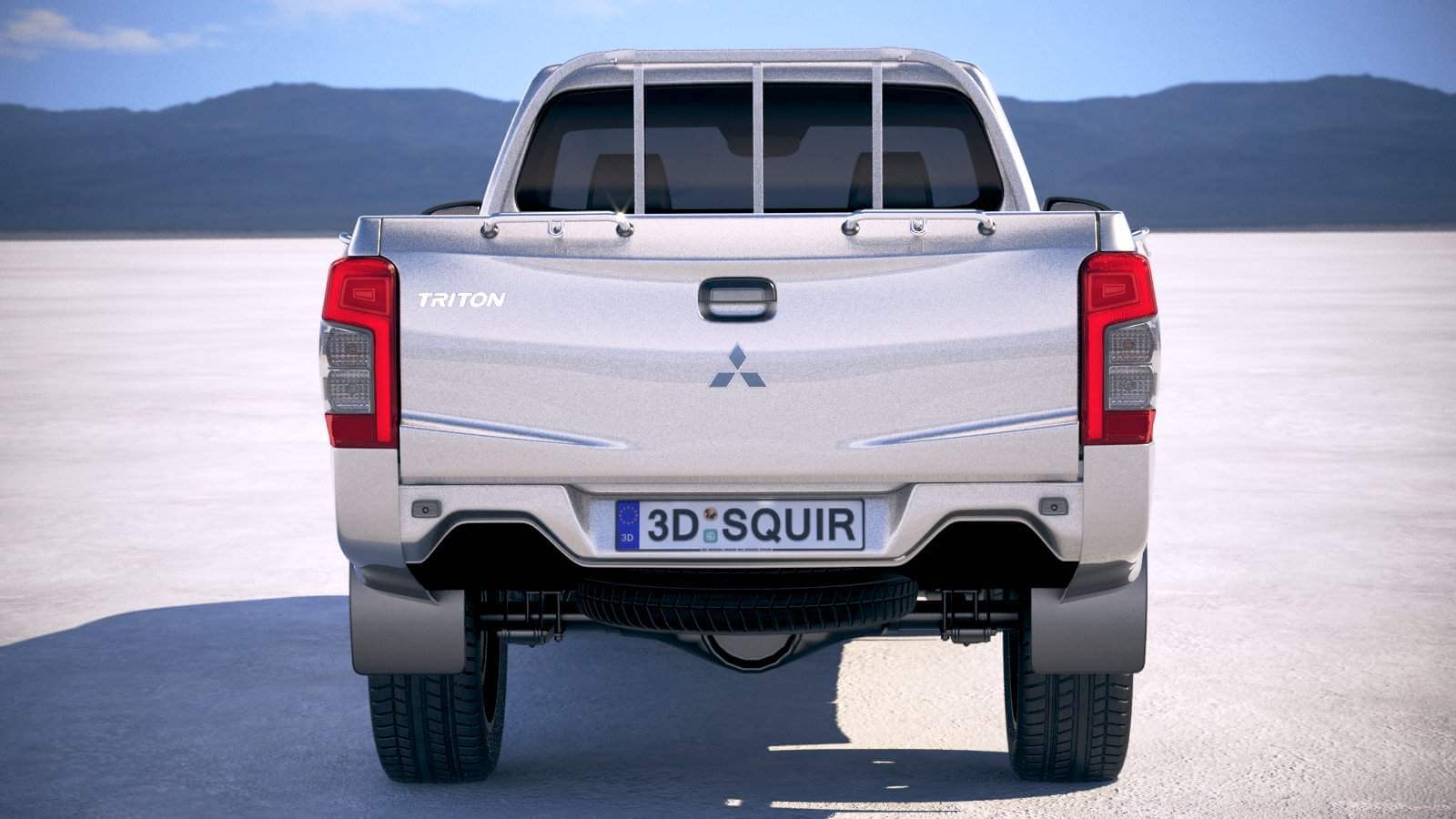 Mitsubishi L200 Regular Cab 2019 - 3D Model by SQUIR