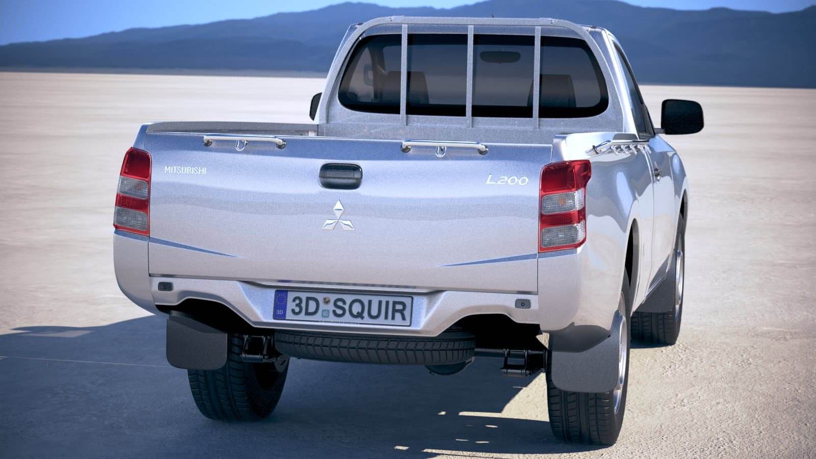 Mitsubishi L200 Single Cab 2016 - 3D Model by SQUIR