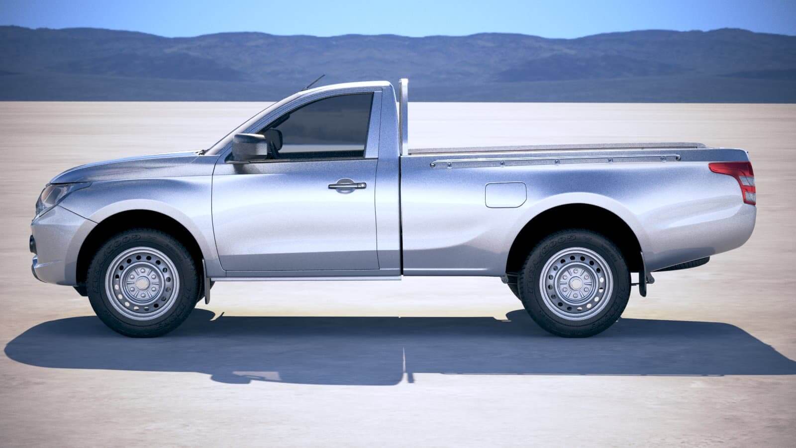 Mitsubishi L200 Single Cab 2016 - 3D Model by SQUIR