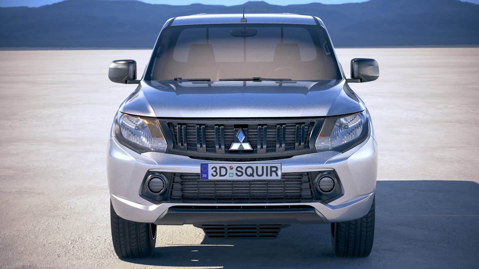 Mitsubishi L200 Single Cab 2016 - 3D Model by SQUIR