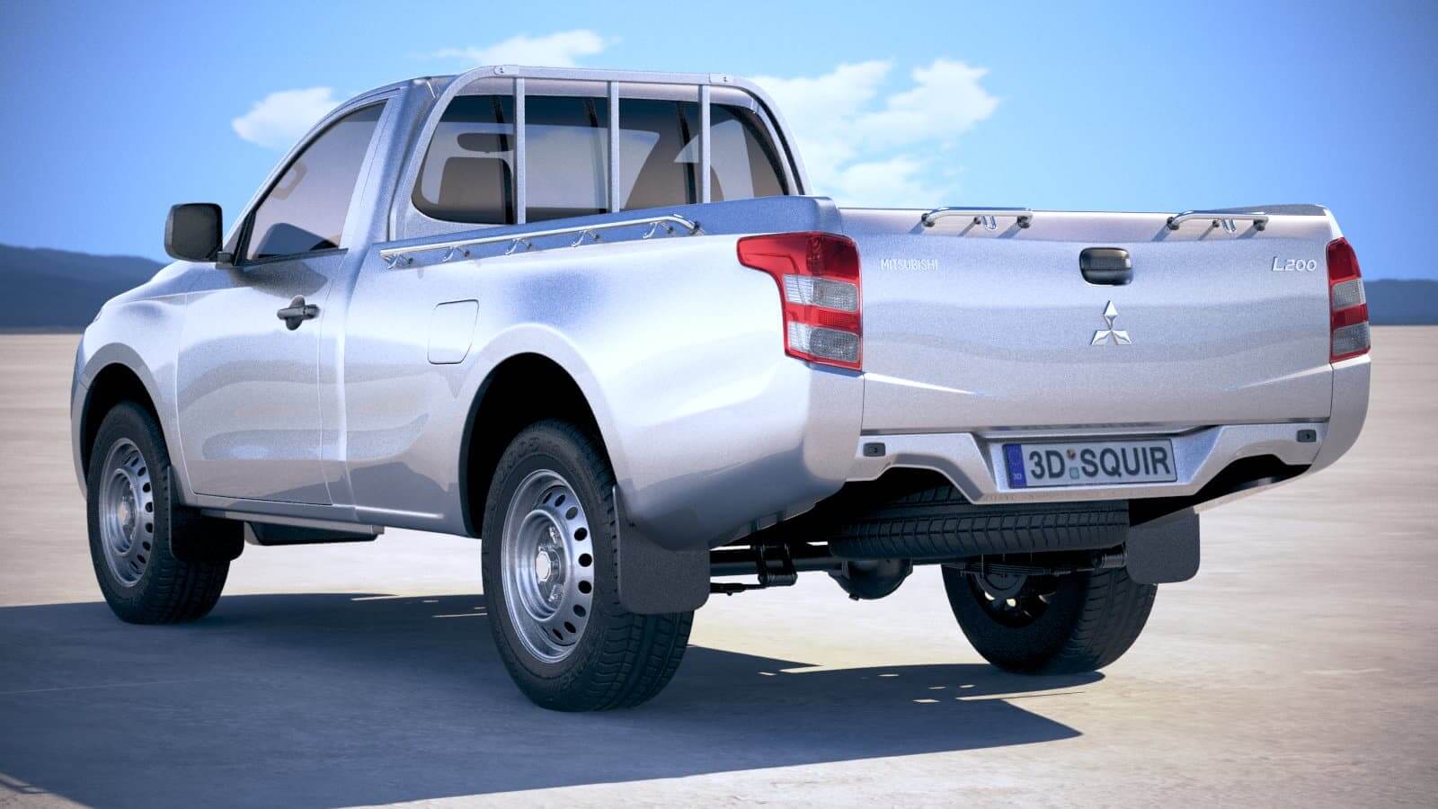 Mitsubishi L200 Single Cab 2016 - 3D Model by SQUIR