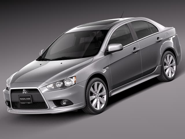 Mitsubishi Lancer GT 2008 - 3D Model by SQUIR