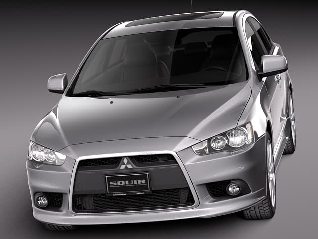 Mitsubishi Lancer GT 2008 - 3D Model by SQUIR