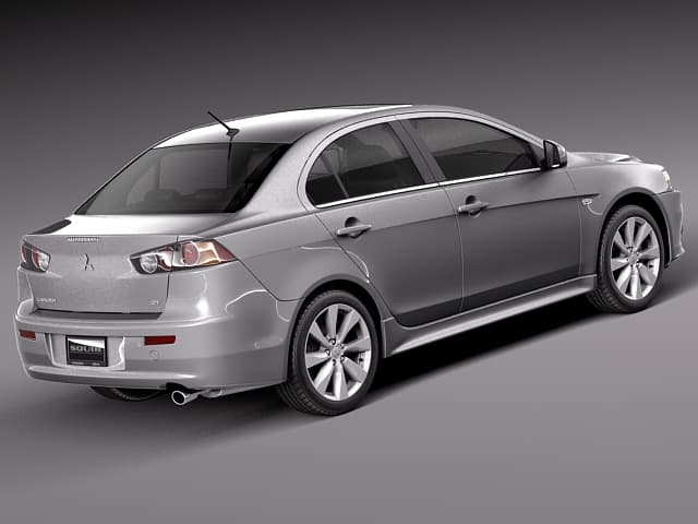 Mitsubishi Lancer GT 2008 - 3D Model by SQUIR