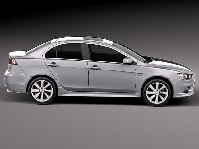 Mitsubishi Lancer GT 2008 - 3D Model by SQUIR