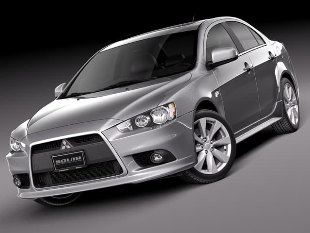Mitsubishi Lancer GT 2008 - 3D Model by SQUIR