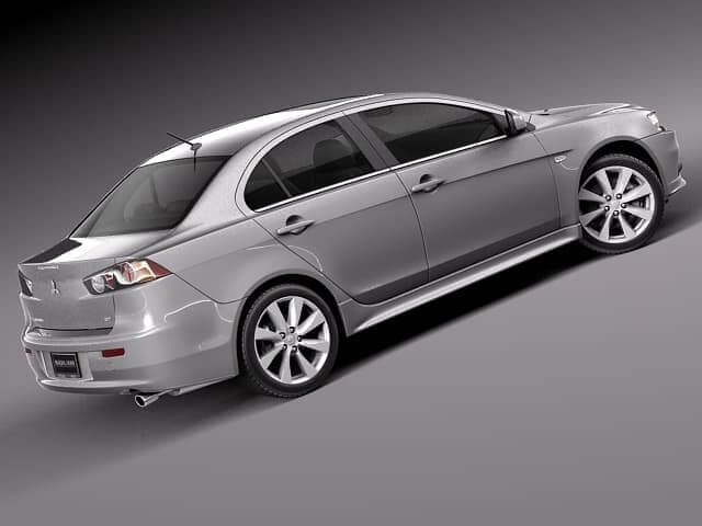 Mitsubishi Lancer GT 2008 - 3D Model by SQUIR