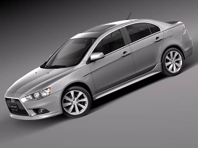 Mitsubishi Lancer GT 2008 - 3D Model by SQUIR