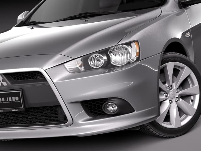 Mitsubishi Lancer GT 2008 - 3D Model by SQUIR