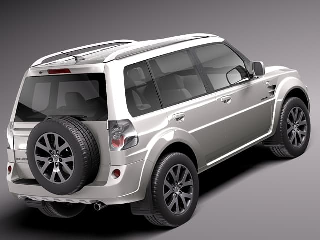 Mitsubishi Pajero TR4 2010-2013 3D Model by SQUIR