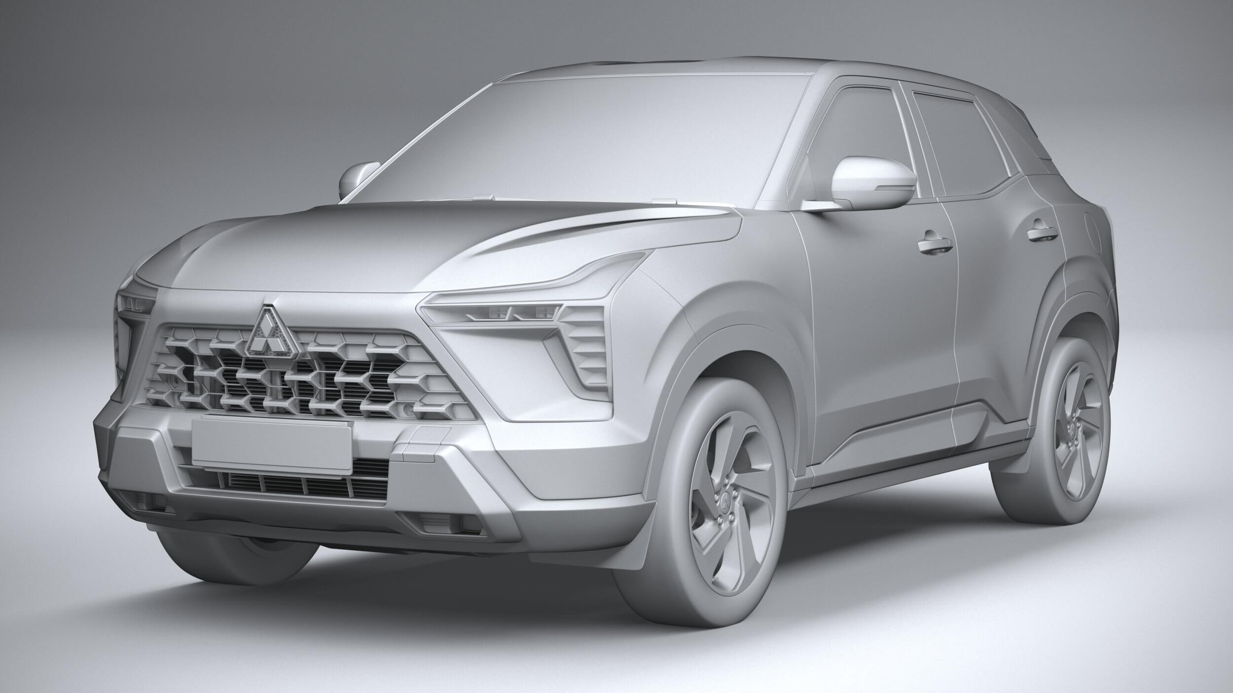 Mitsubishi Xforce 2024 - 3D Model by SQUIR