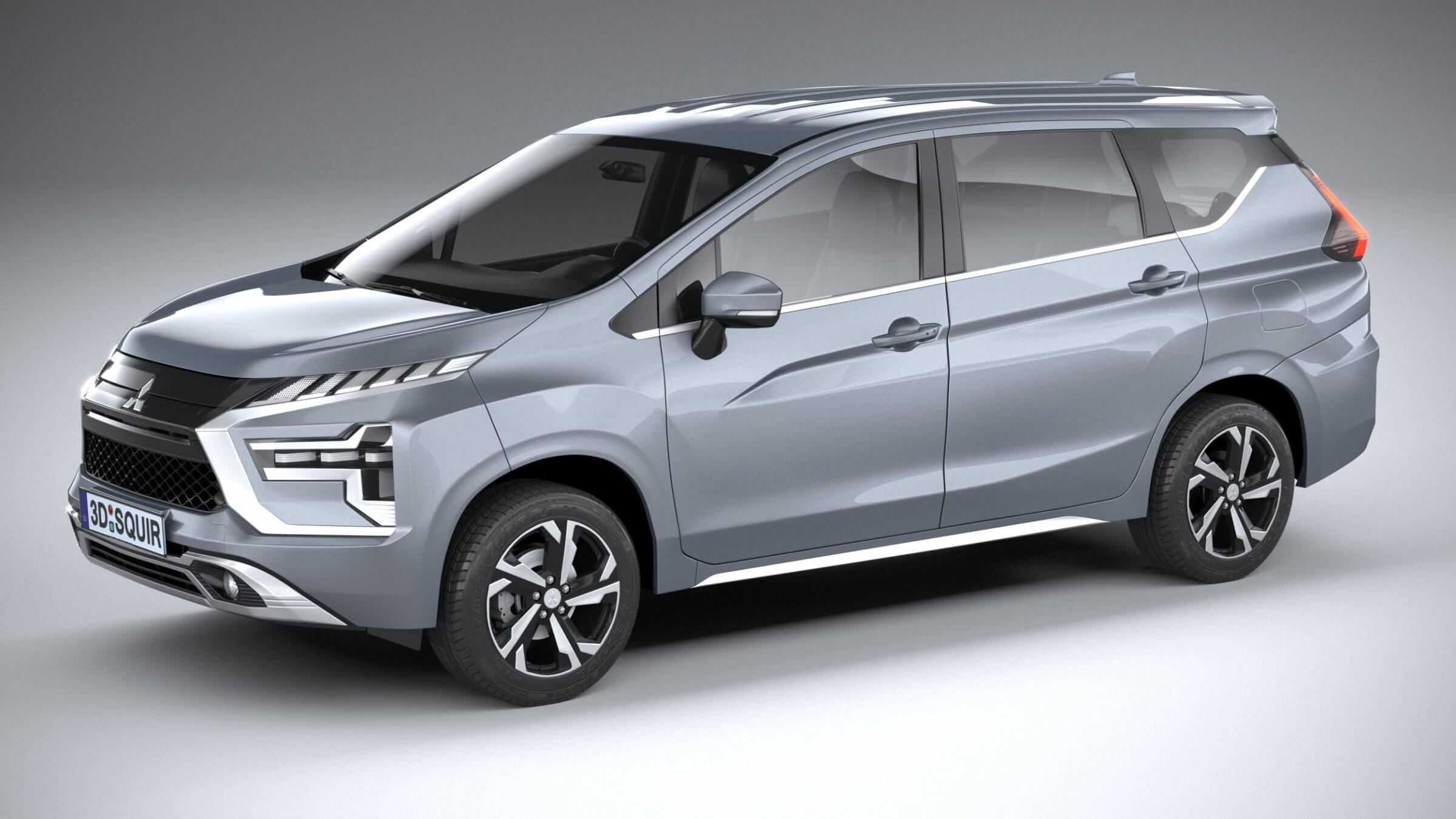 Mitsubishi Xpander 2022 - 3D Model by SQUIR