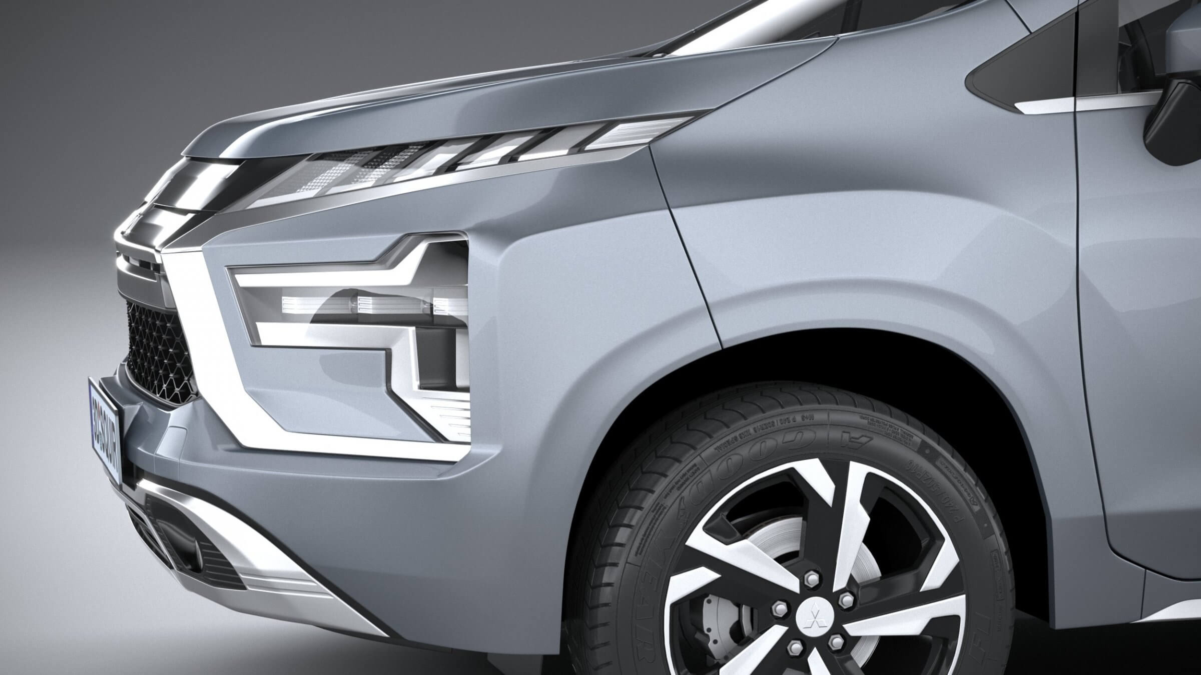 Mitsubishi Xpander 2022 - 3D Model by SQUIR