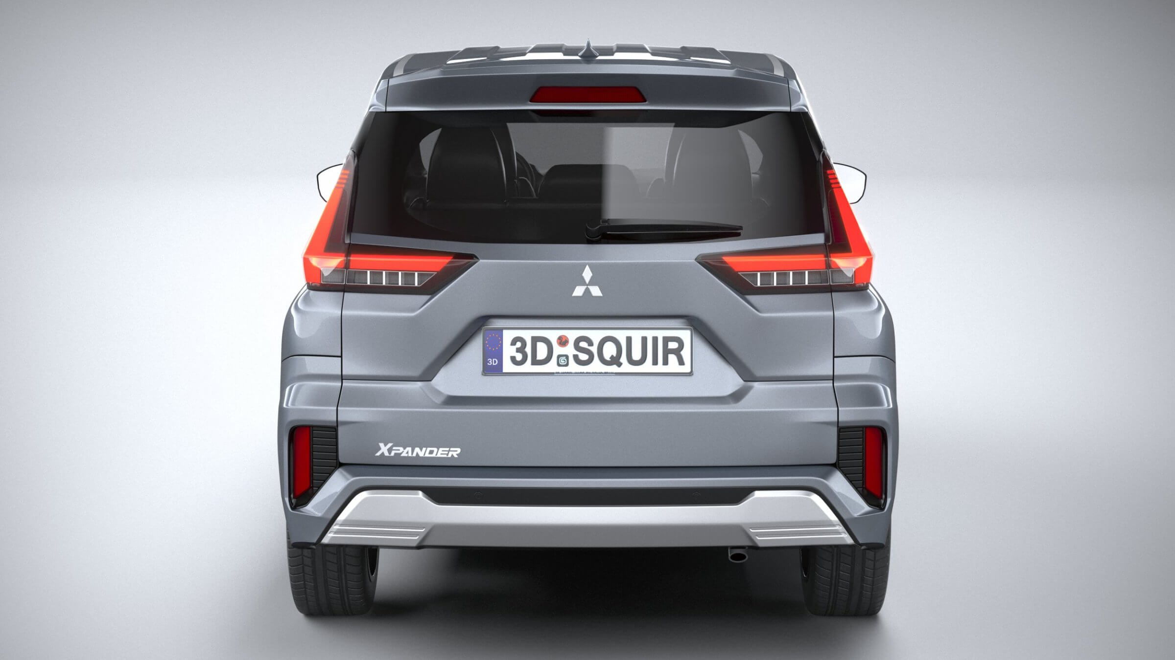 Mitsubishi Xpander 2022 - 3D Model by SQUIR