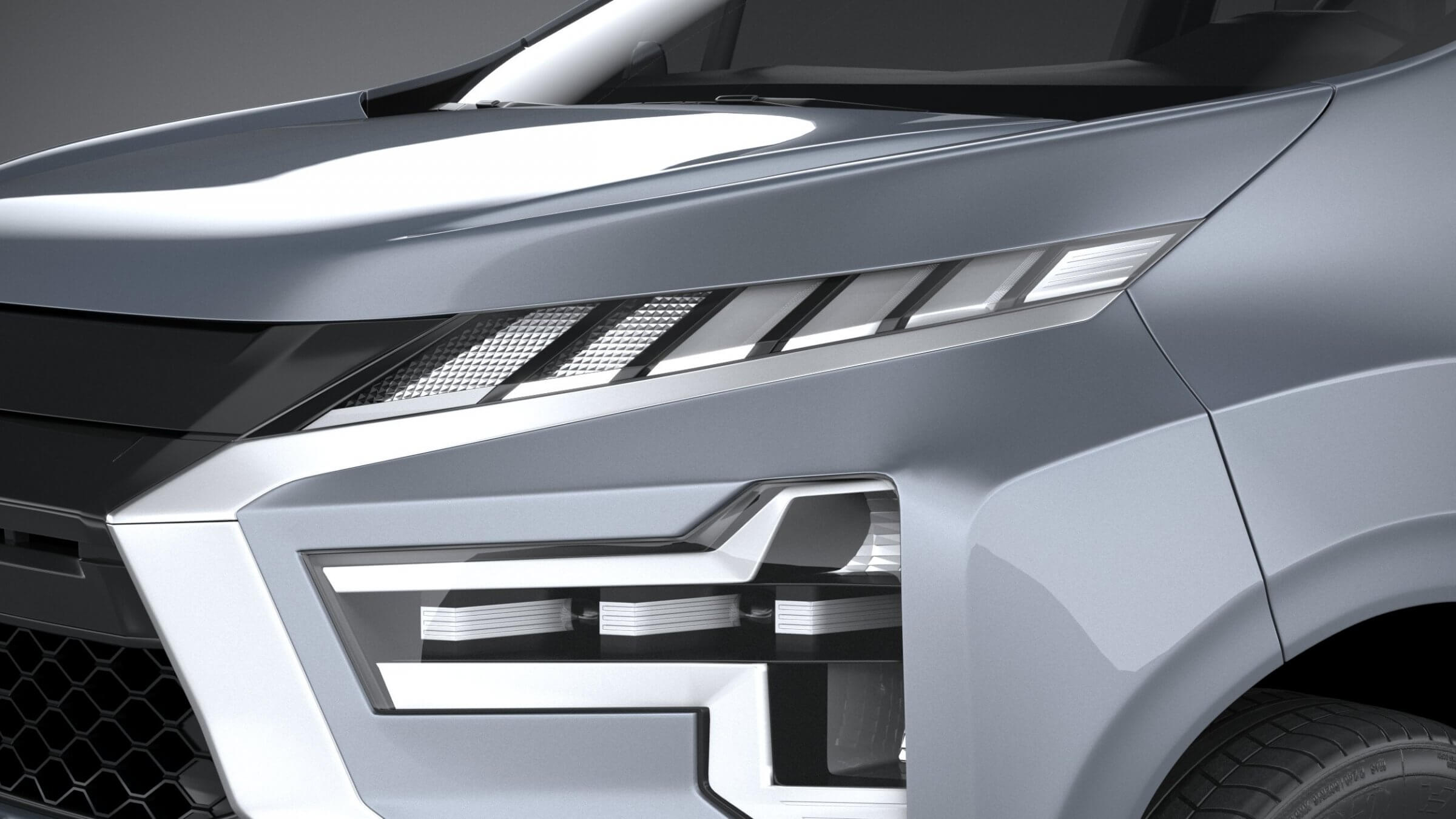 Mitsubishi Xpander 2022 - 3D Model by SQUIR